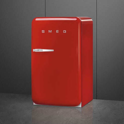 Nevera Pequeña SMEG FAB-10RRD5 Rojo Cíclico